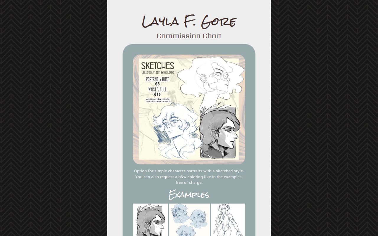 Layla F. Gore | Commissions